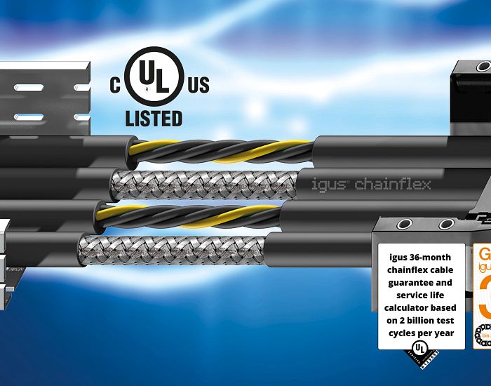 Deux homologations valent mieux qu'une : câbles de commandes igus avec ...